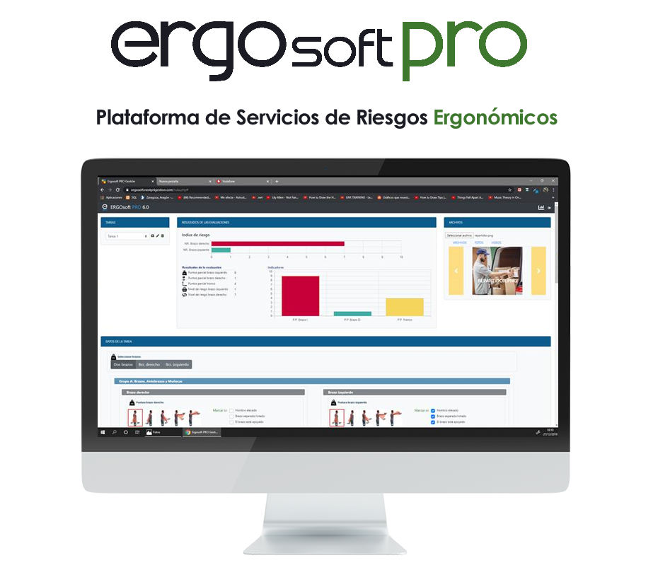 ERGOsoft Pro - Software de Evaluación de Riesgos Ergonómicos